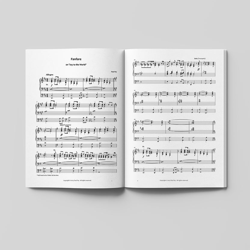 Best Sheet Music for Organ Online | Paul Fey Organist – Paul Fey | Organist