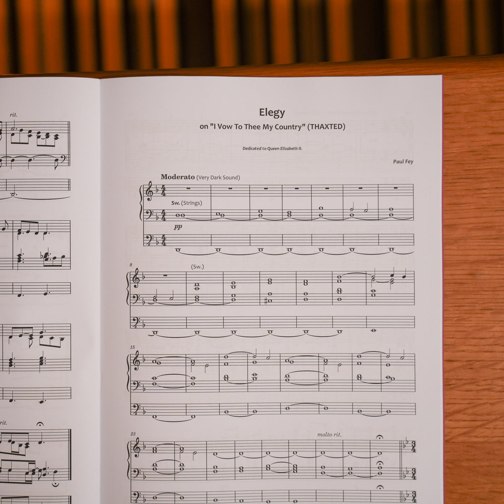 Best Sheet Music for Organ Online | Paul Fey Organist – Paul Fey ...